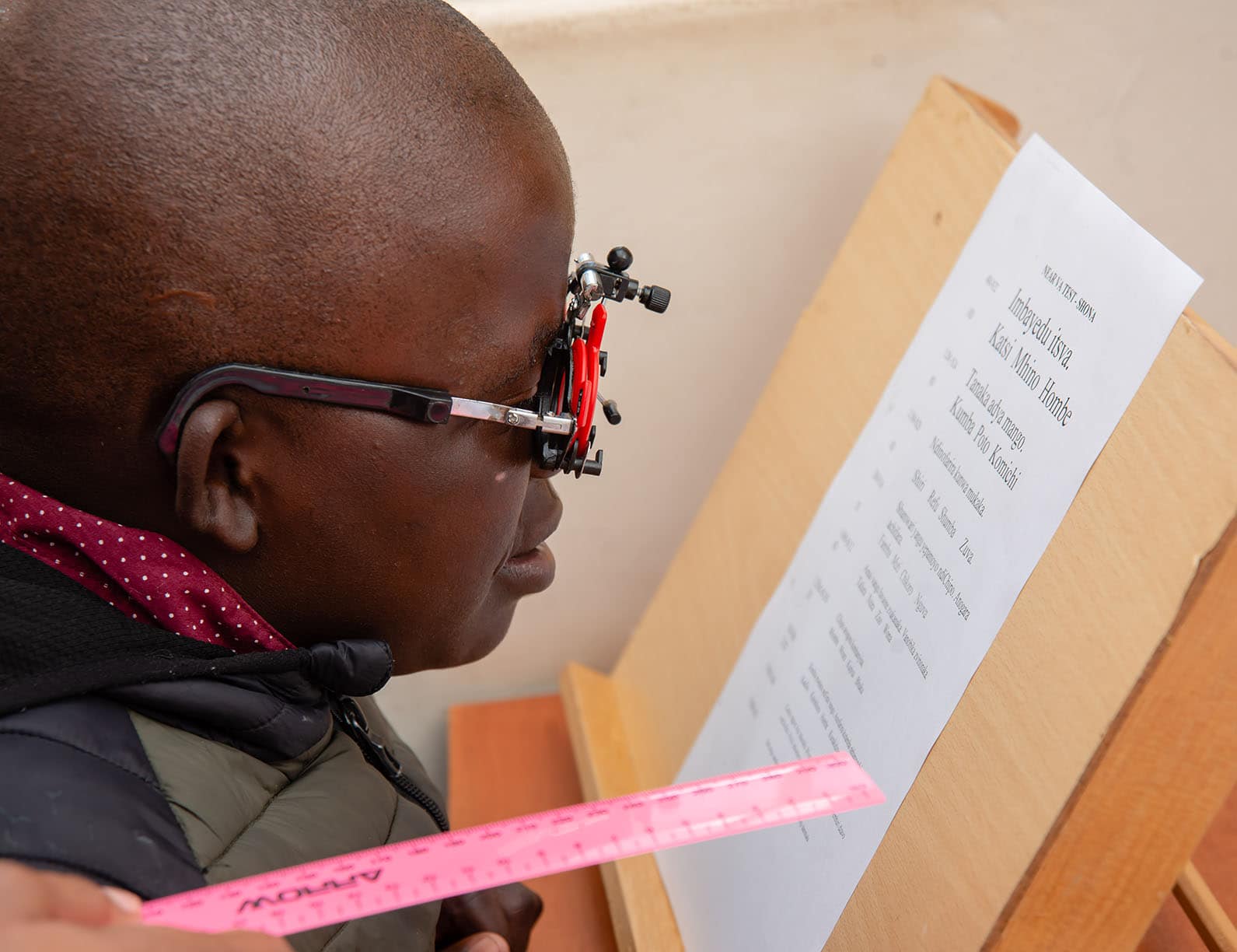 Low Vision Training for Sekuru Kaguvi Eye Hospital Health Personnel